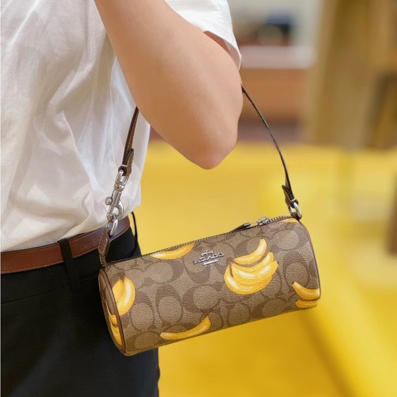 Coach | Bags | Nwt Coach Nolita Barrel Bag In Signature Canvas With ...